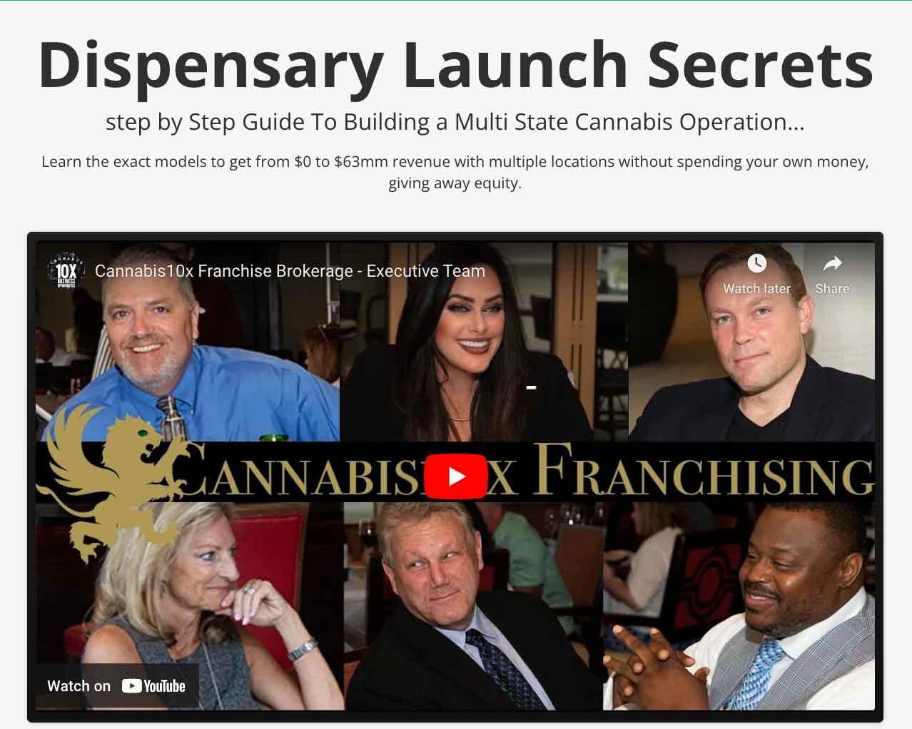 Dispensary Launch Secrets